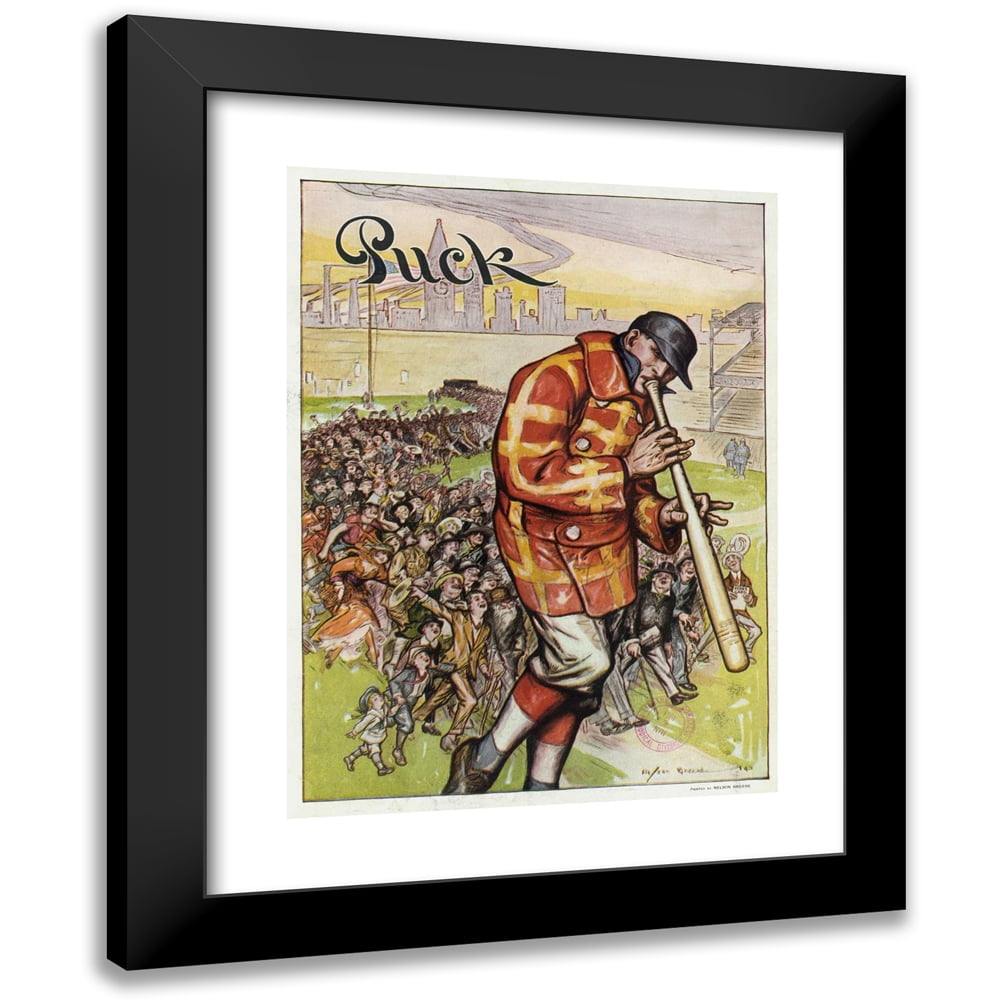 Nelson Greene 14x18 Black Modern Framed Museum Art Print Titled - The ...