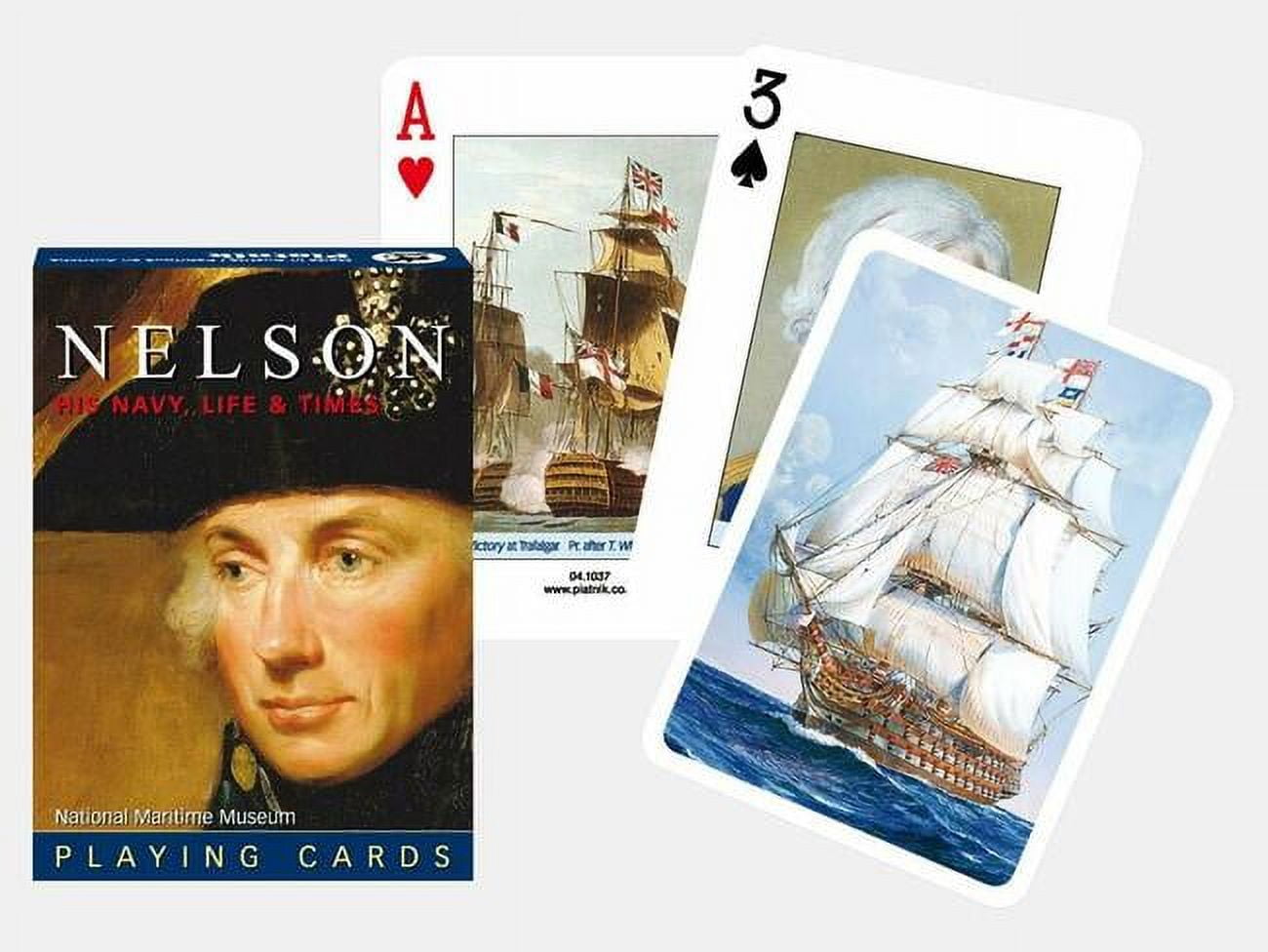 Nelson His Navy, Life and Times Deck of 54 Cards - Walmart.com