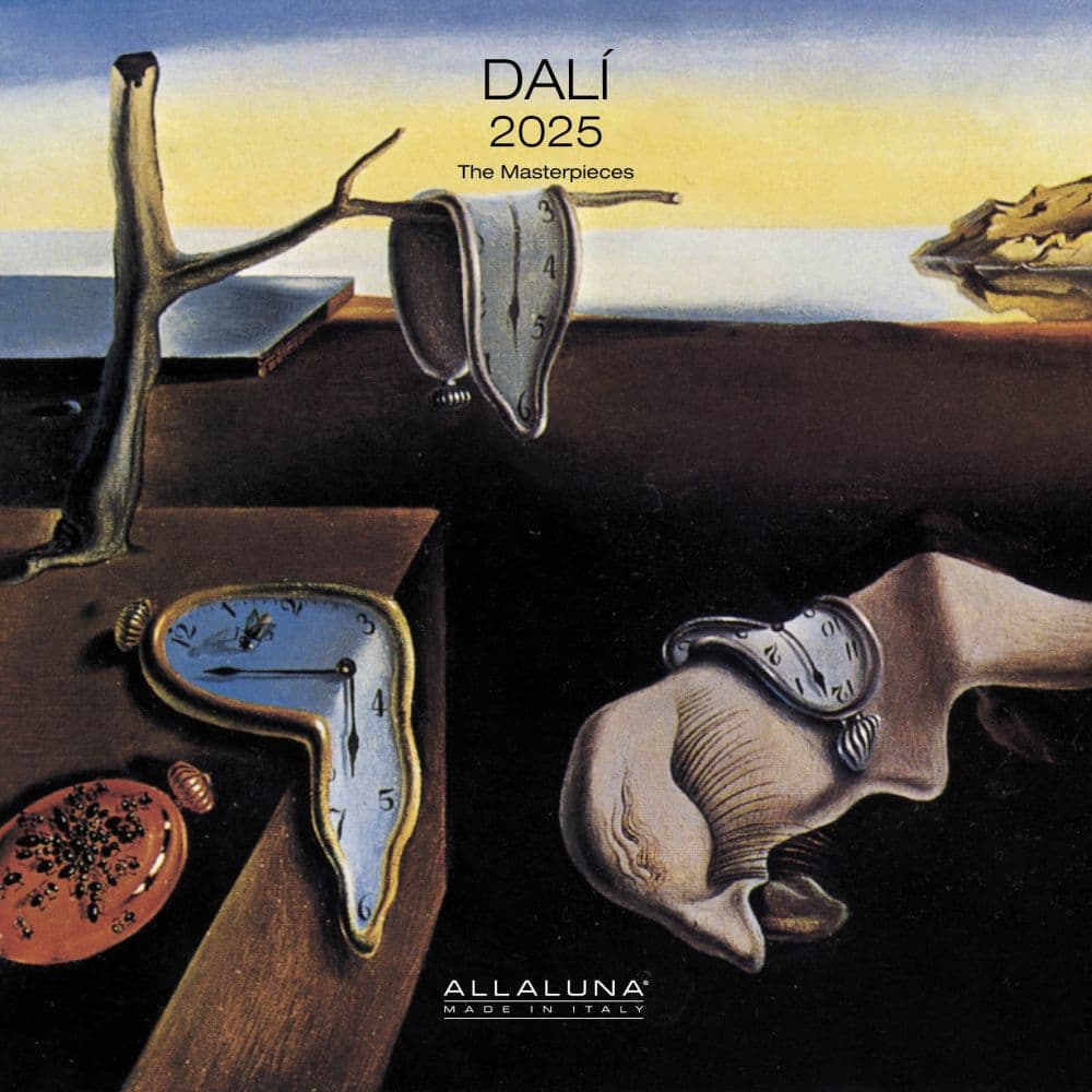 Nelson Line, Dali 2025 Wall Calendar - Walmart.com