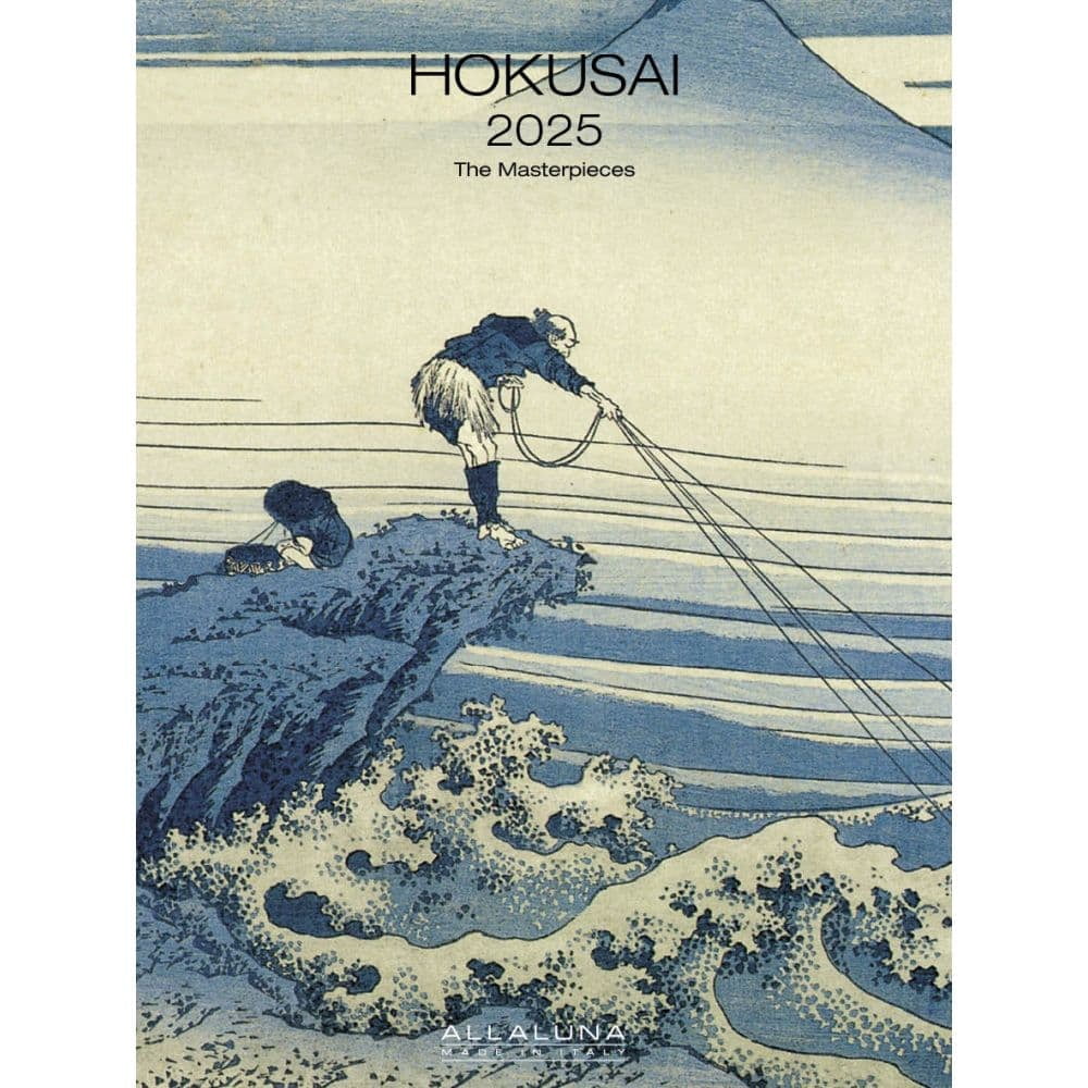 Nelson Line, Hokusai 2025 Easel Desk Calendar - Walmart.com