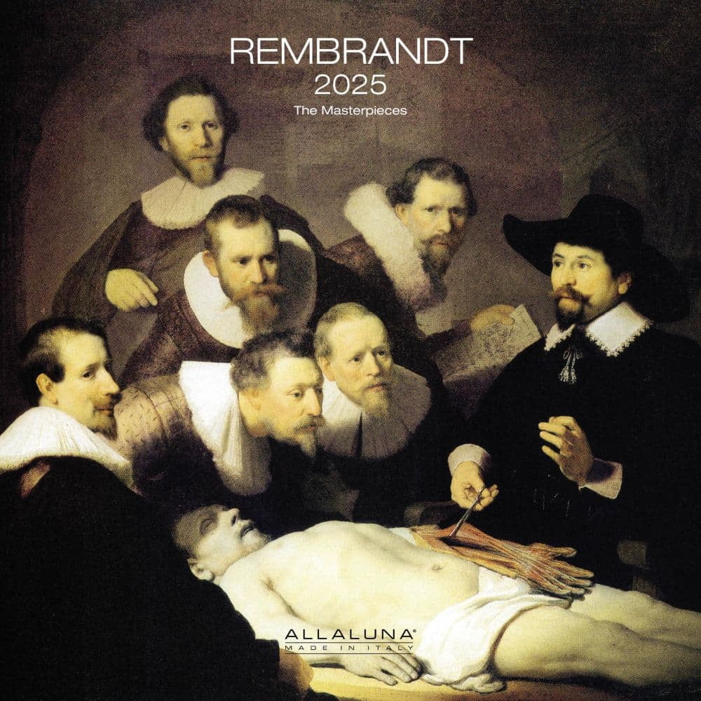 Nelson Line, Rembrandt 2025 Wall Calendar - Walmart.com