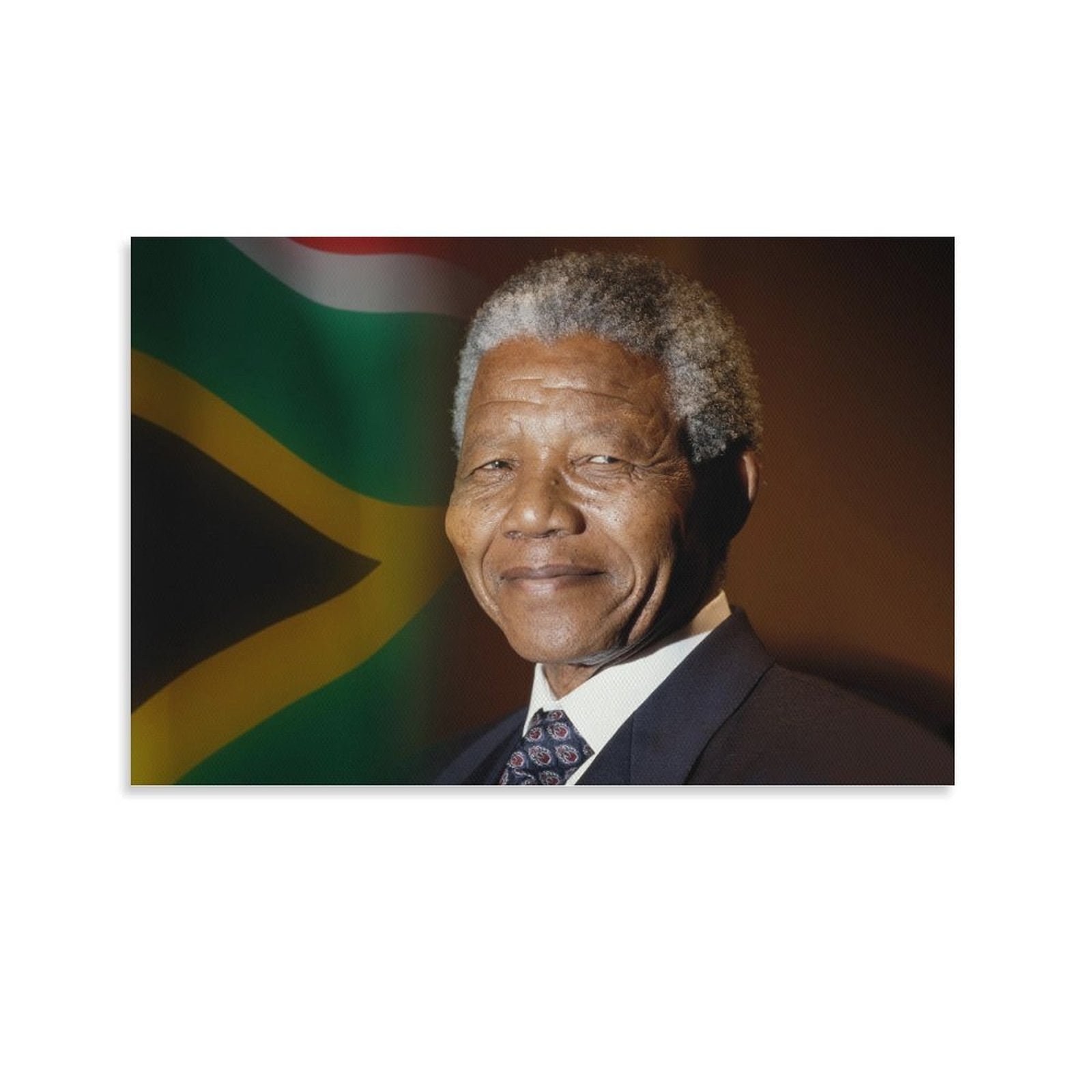 Nelson Mandela Poster 2 Canvas Art Poster and Wall Art Picture Print ...