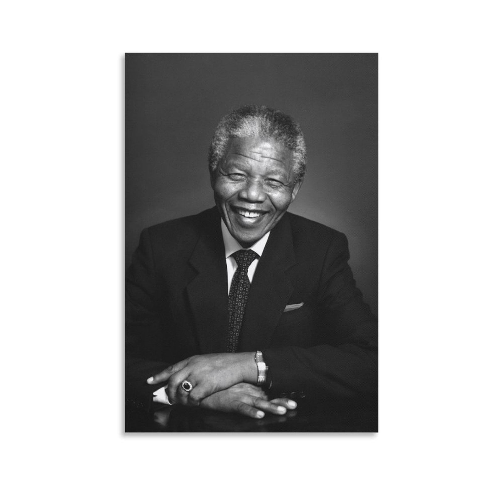 Nelson Mandela Poster 8 Artworks Picture Print Poster Wall Art Painting ...
