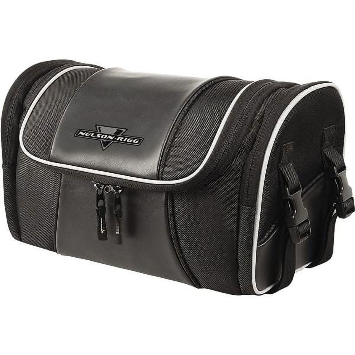 Nelson-Rigg Day Trip Backrest Rack Bag Black (NR-210) - Walmart.com