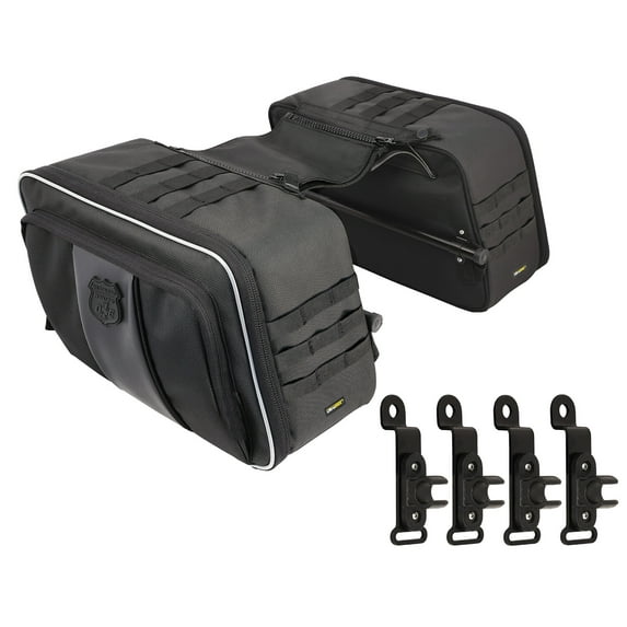 Nelson-Rigg NR-400 Route 1 Road Trip Saddlebags - Walmart.com
