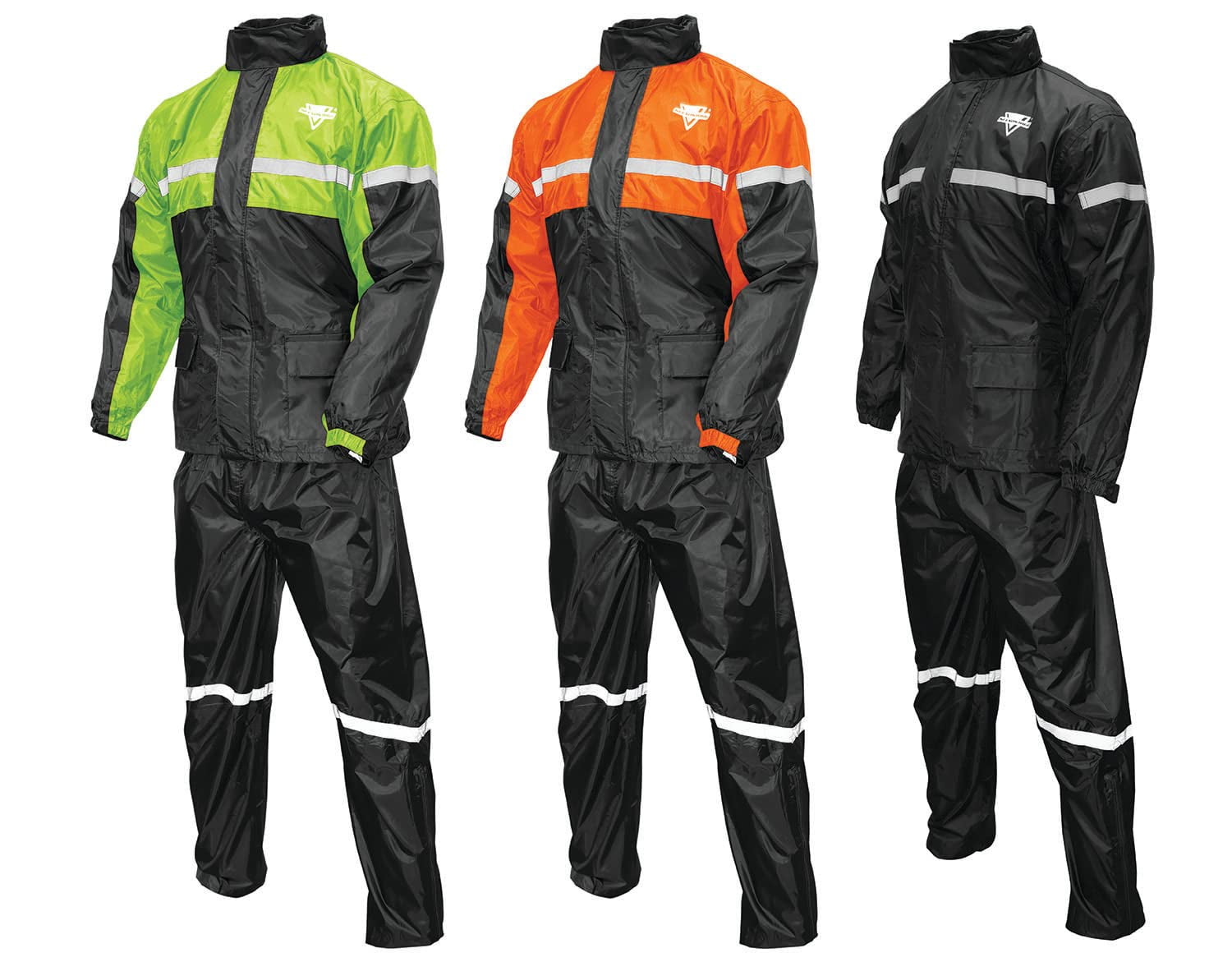 Nelson-Rigg SR-6000 Stormrider Motorcycle Rain Suit, 3X-Large, Black ...