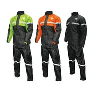 Joe Rocket 'Survivor' Mens Black/Hi-Visibility Yellow Textile Riding ...