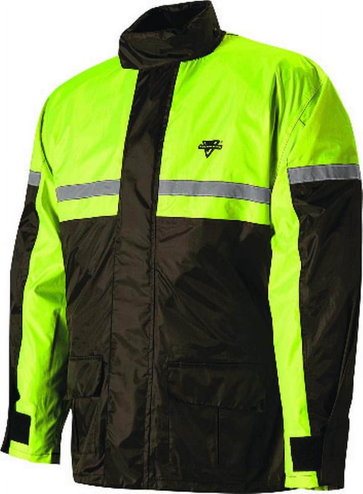 Nelson-Rigg Stormrider 2-Piece Rain Suit, Hi-Viz Yellow Black XL ...