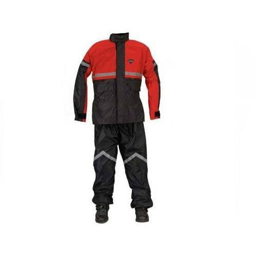 Nelson-Rigg SR-6000 Stormrider 2-Piece Rain Suit Red/Black 4XL ...