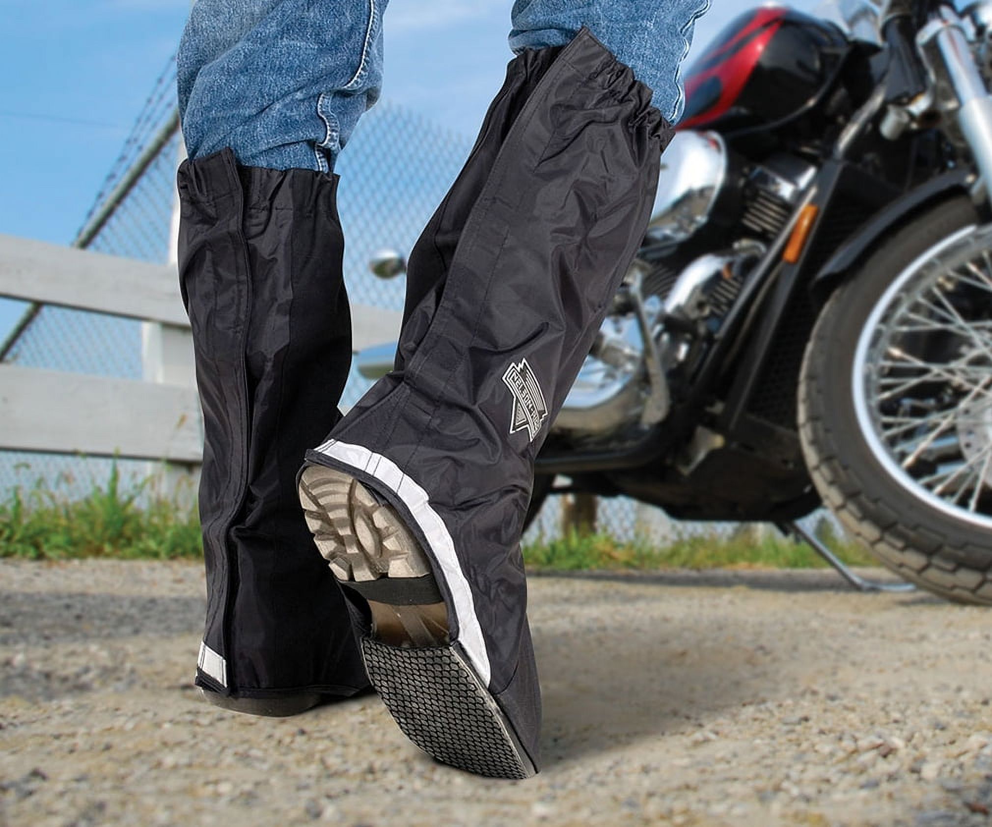 Nelson-Rigg Waterproof Rain Boot Cover (Large) (Black) - Walmart.com