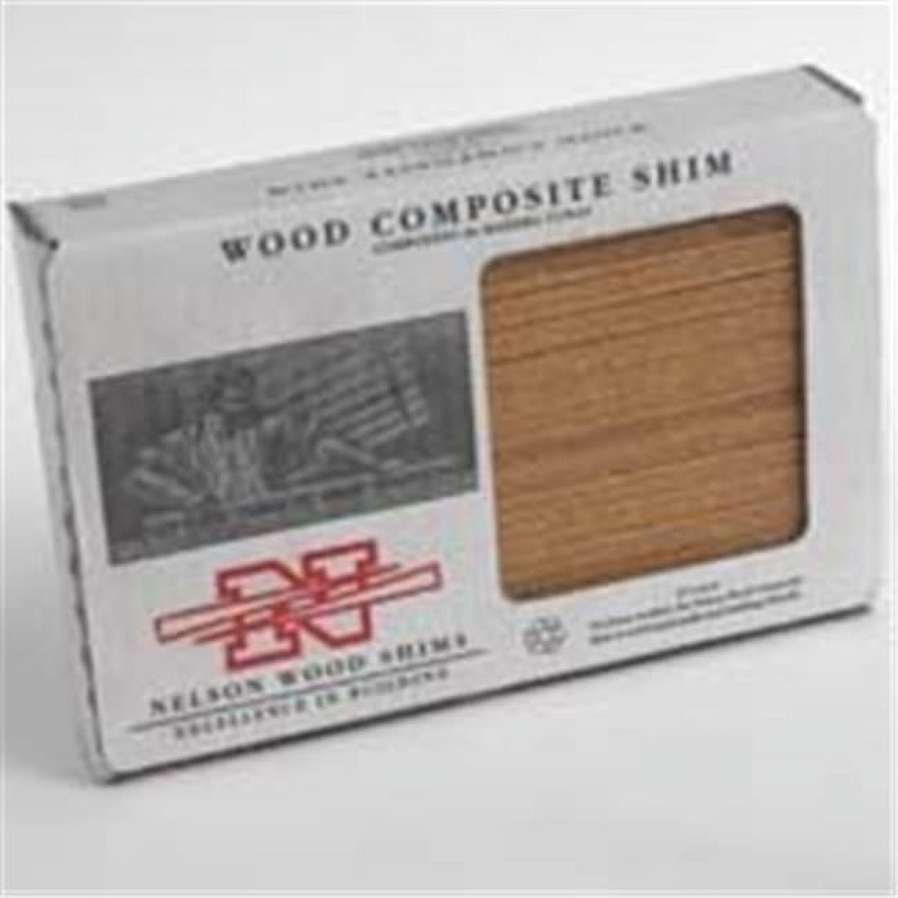 Nelson Wood Shims WC8-32-15-50 Composite Shims, 32 Count - Walmart.com
