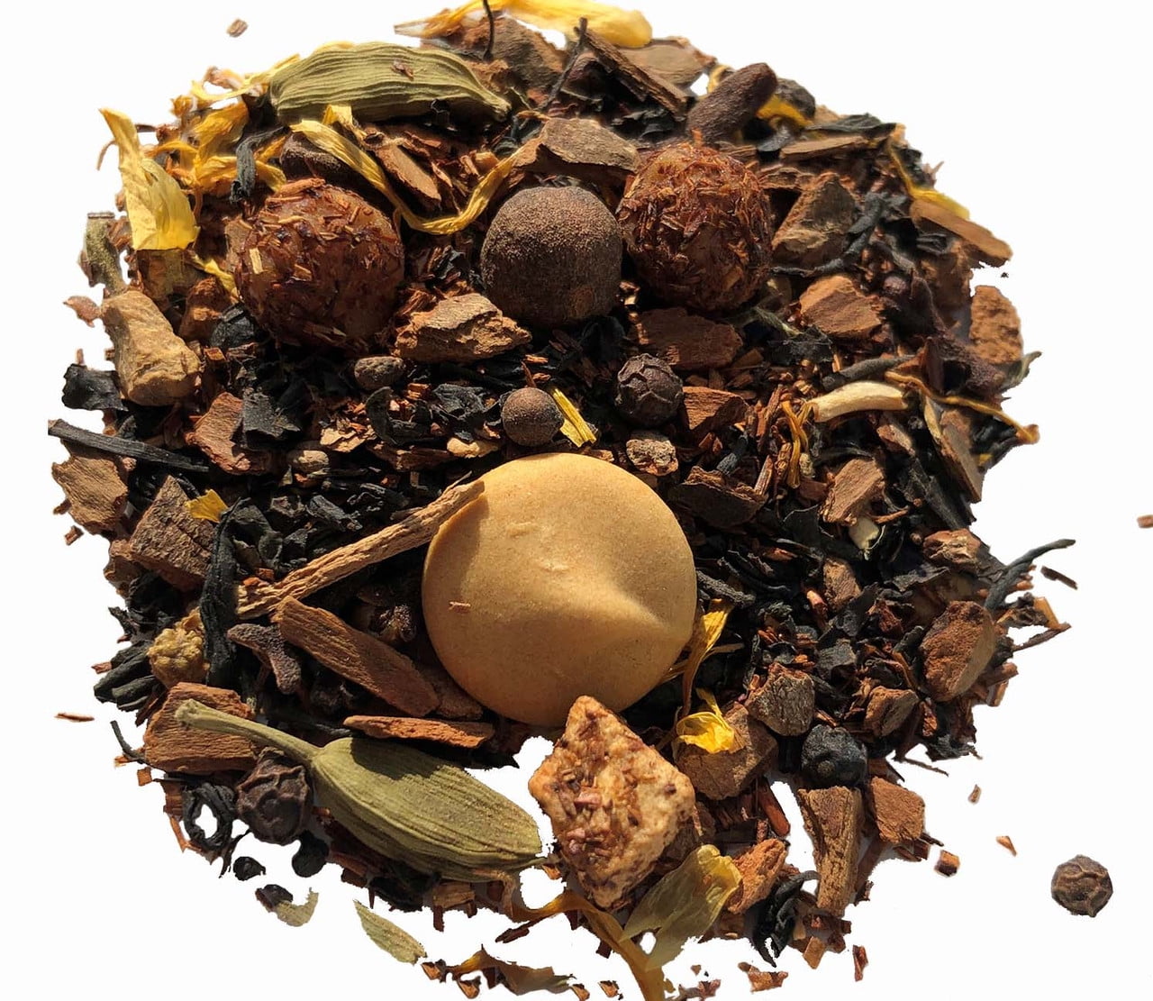 Nelson's Tea - Caramel Apple Chai - Red Rooibos Loose Leaf Tea ...