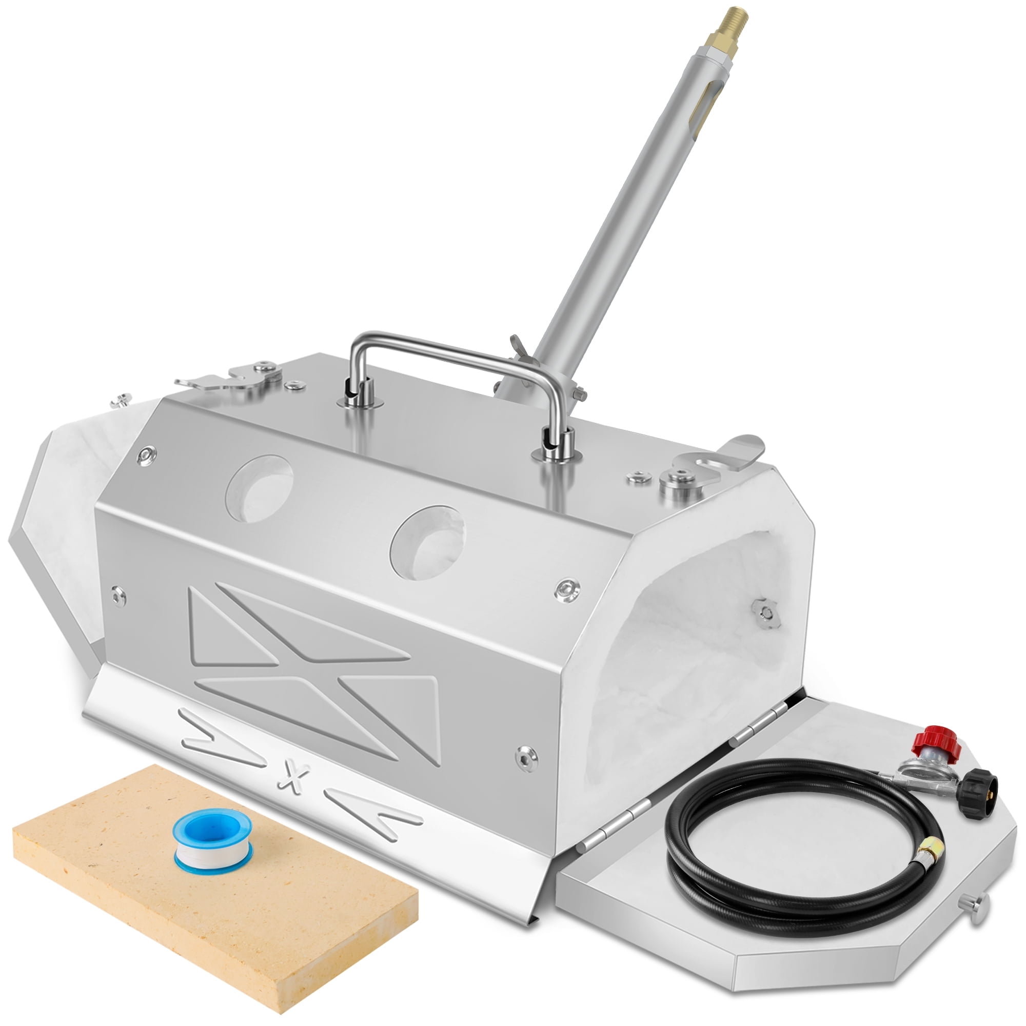 Nelyrho Portable Blacksmith Beginner Forge Kit With 30PSI Regulator ...