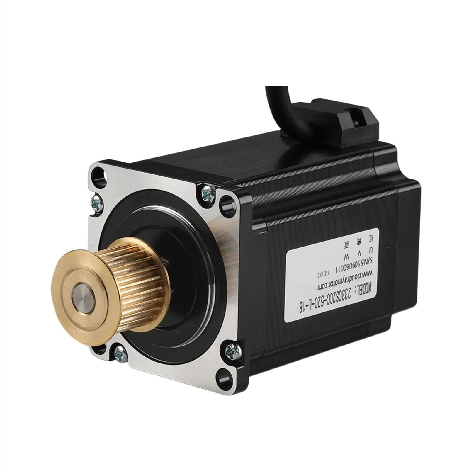 Nema 23 Stepper Motor 3 Phase 2.0N.m 5.2A with GEAR 1.8m Cable for CNC ...