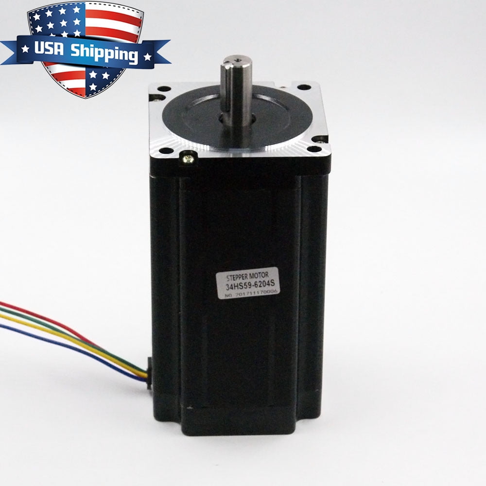 Nema 34 86*156mm Stepper Motor 12Nm (1700oz.in) for CNC Mill Lathe ...