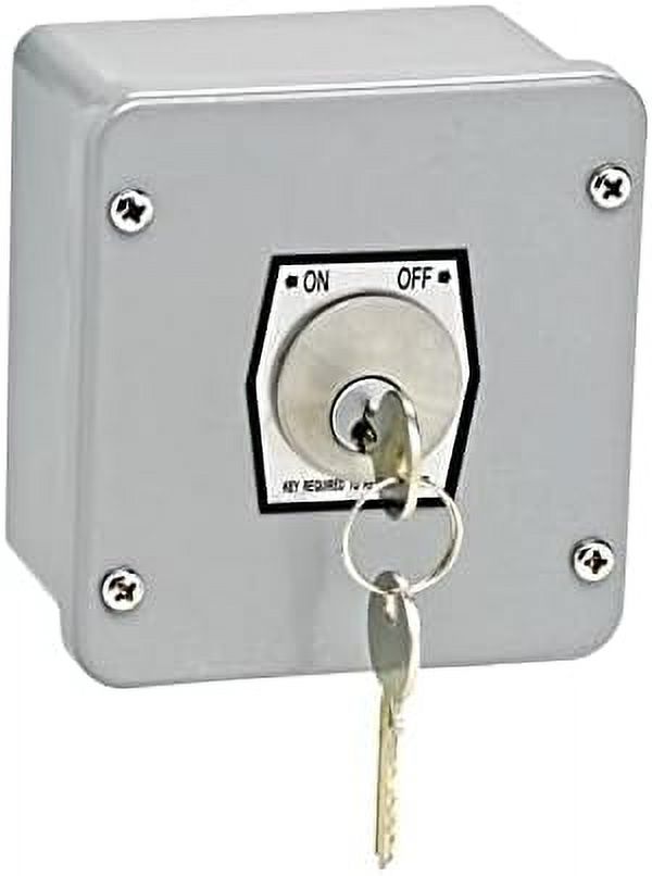 Nema 4 Exterior Hold Open-Close Key Switch Surface Mount - Walmart.com