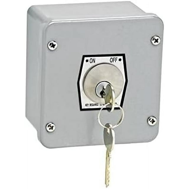 Nema 4 Exterior Hold Open-Close Key Switch Surface Mount - Walmart.com