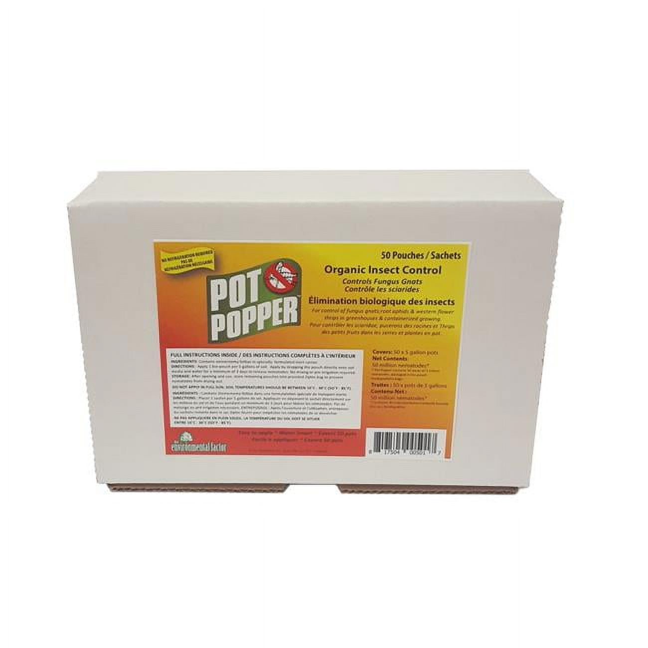 Nema Globe 7000503 50 x 1 Million Beneficial Nematodes Pot Popper ...