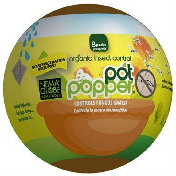 Enviro Pot Popper Organic Plant Worm Killer for Gnat Control - Walmart.com