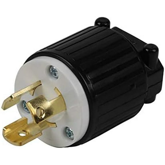 Nema L5-15P 15 Amp 125V 2 Pole 3 Wire Industrial Grade Locking Male ...