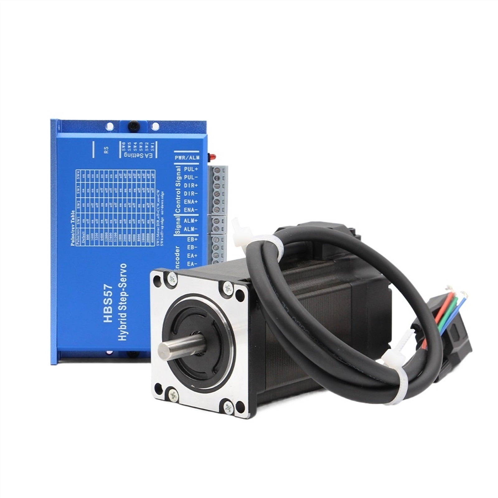 Nema23 Closed Loop Stepper Motor 2.2Nm HBS57 & 57HS20N Hybird Servo Driver 2 Phase DC(16-70V ...