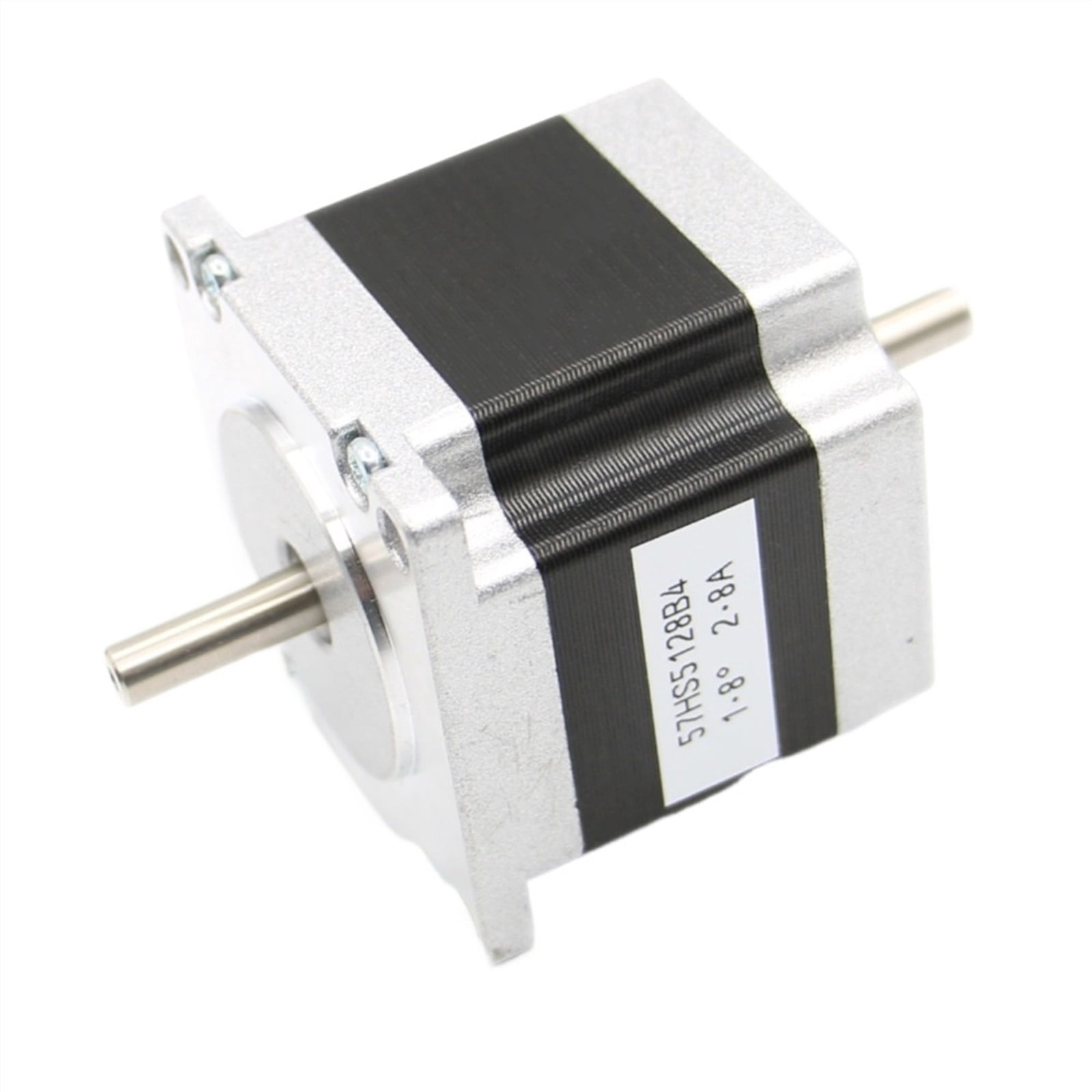Nema23 Dual Shaft Stepper Motor 1.1Nm 2.8A 6.35mm Double Shaft 157Oz-in ...
