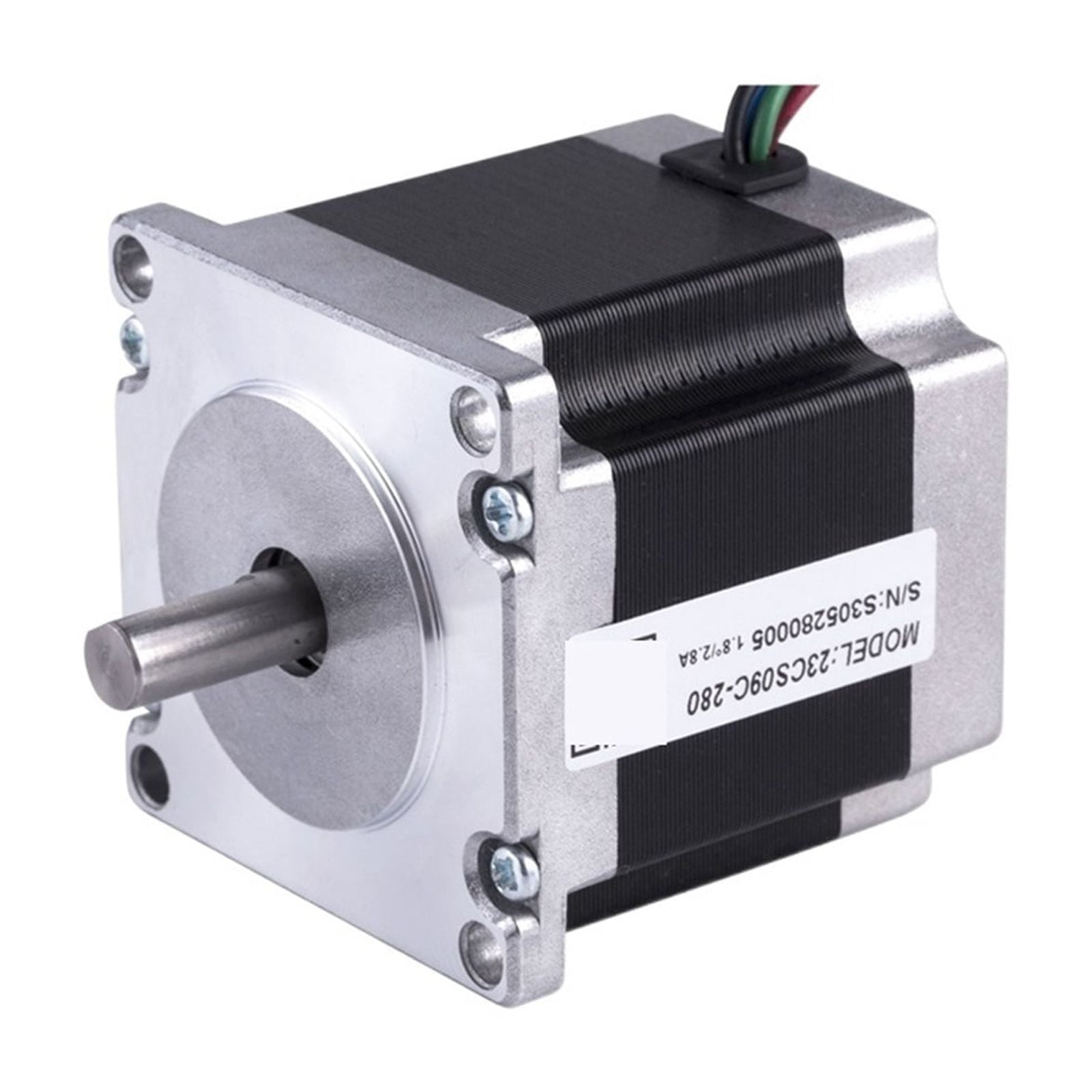 Nema23 Stepper Motor 57mm 90Ncm 2.8A 2 Phase Stepper Motor 4-lead Cable For 3D Printer CNC ...