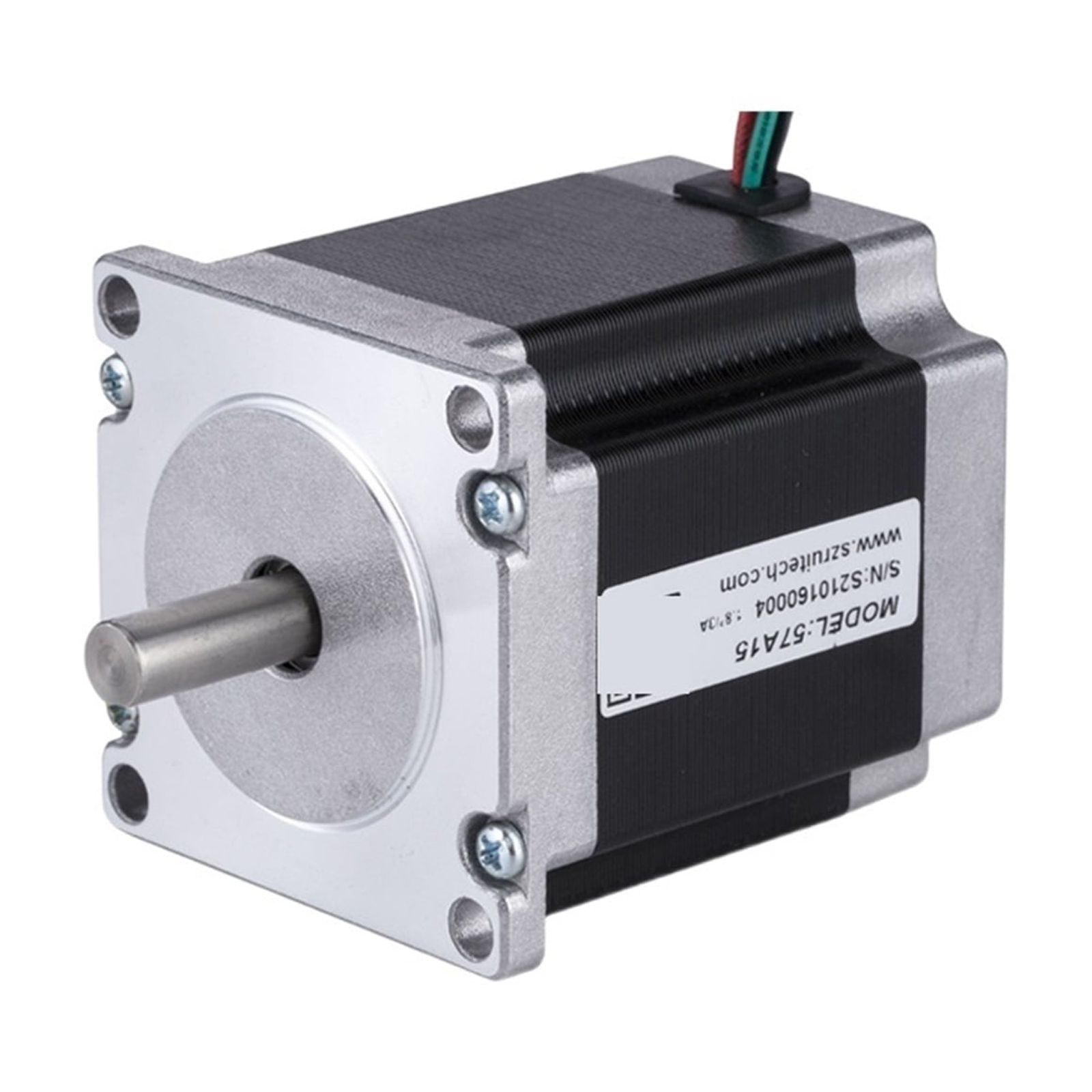 Nema23 Stepper Motor 64mm 0.15N.m 2.8A 2 Phase Stepper Motor 4-lead ...