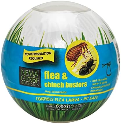 Nematodes Flea and Chinch Busters, Controls Flea Larva, Pet Safe ...