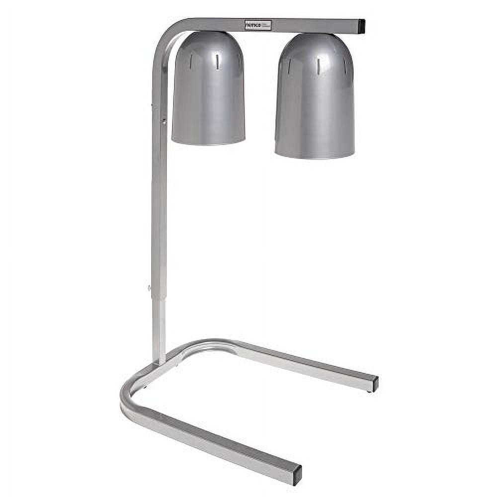 Nemco 6000A-2 Two Bulb Freestanding Heat Lamp - 120V - Walmart.com
