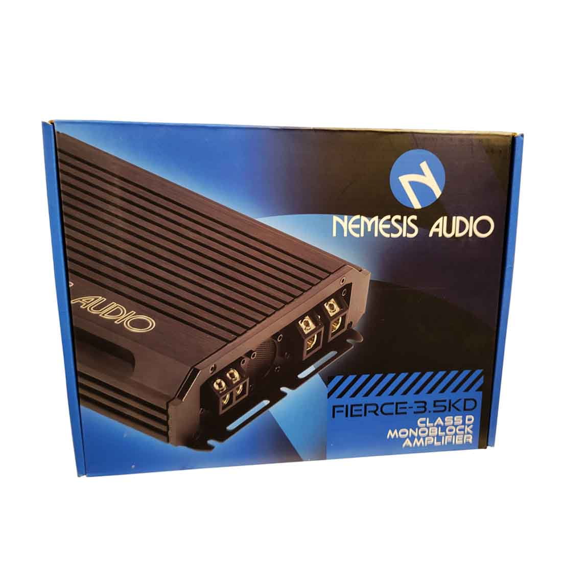 Nemesis Audio FIERCE-3.5KD Monoblock 3500W Max @ 1-Ohm Class-D Car Amplifier - Walmart.com