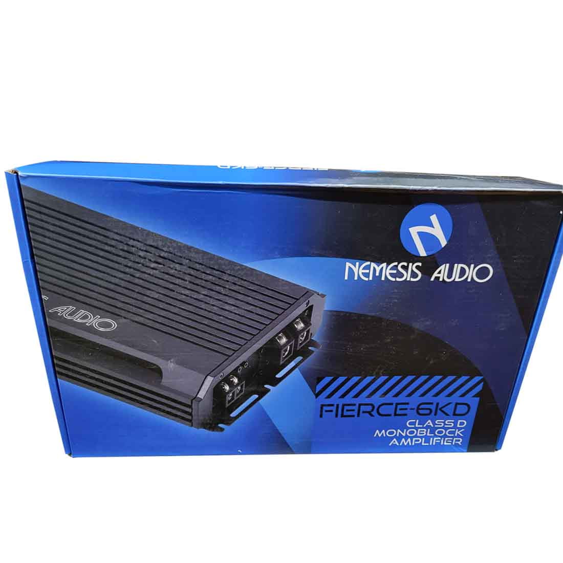 Nemesis Audio FIERCE-6KD 1-CH Monoblock 6000W Max Class-D Car Amplifier ...