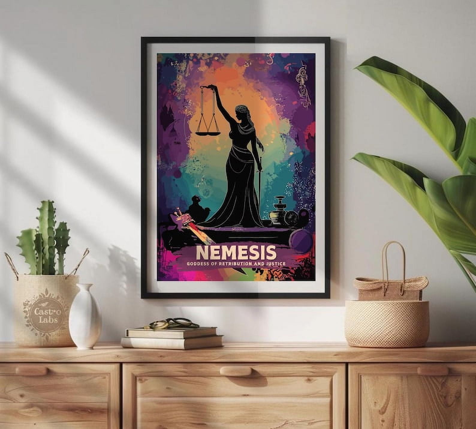 Nemesis Goddess, Goddess of retribution and justice, Nemesis Greek ...