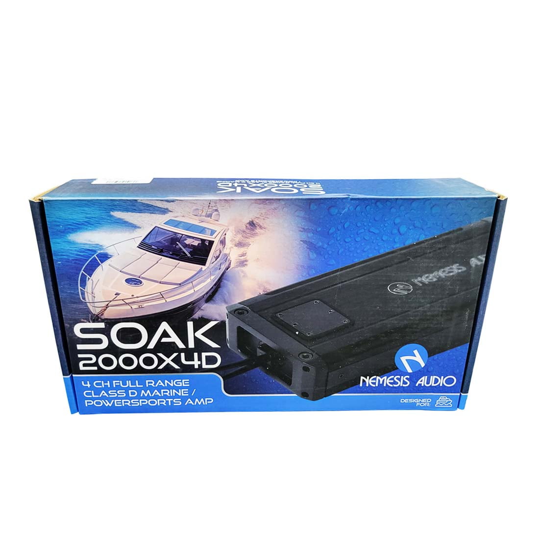 Nemesis SOAK2000X4D 4-Channel Full-Range Class-D Marine Powersports ...