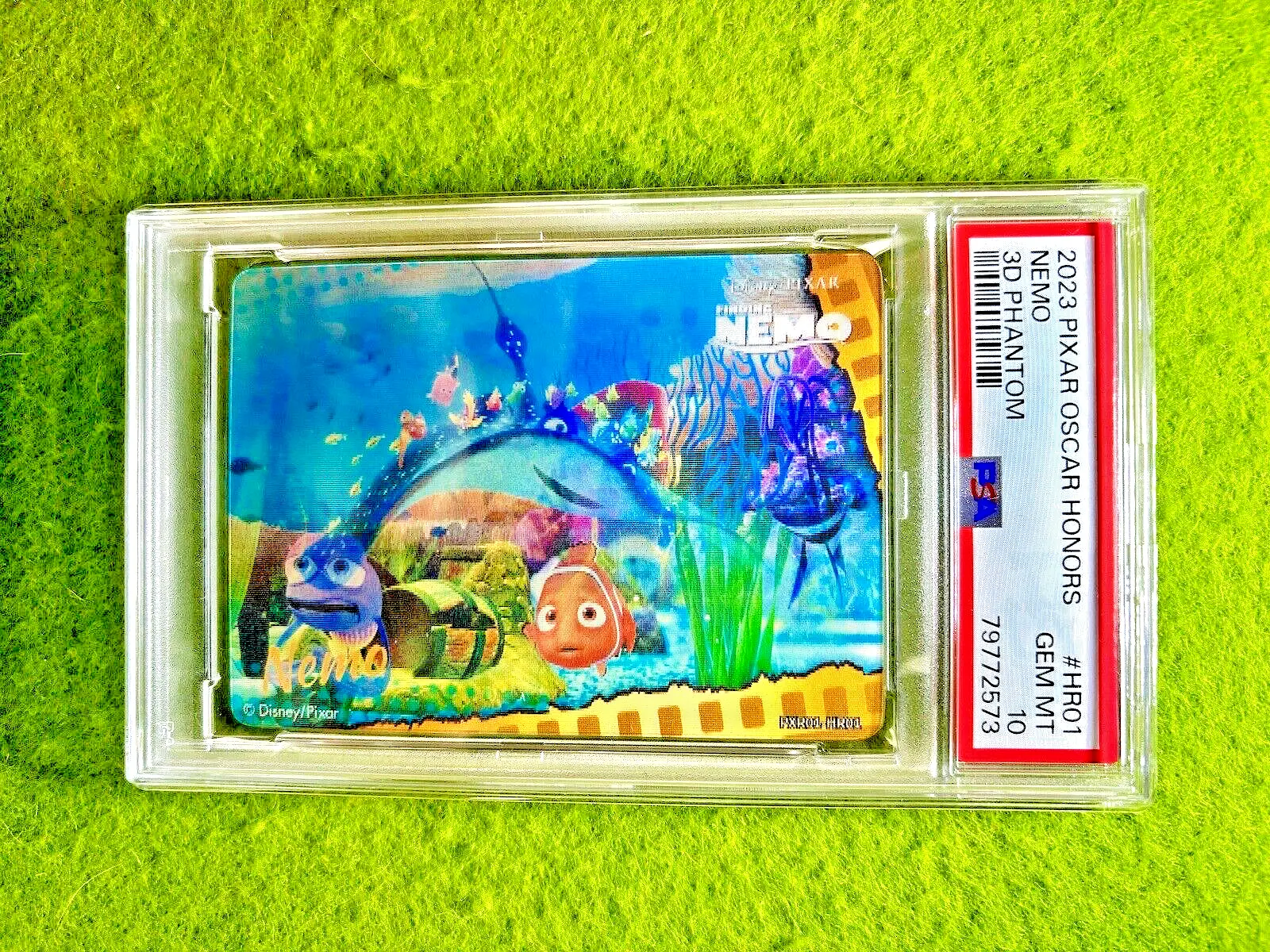 Nemo 3D PSA 10 DISNEY 100 GEM MINT CARD 2023 Pixar Oscar Honors PHANTOM ...