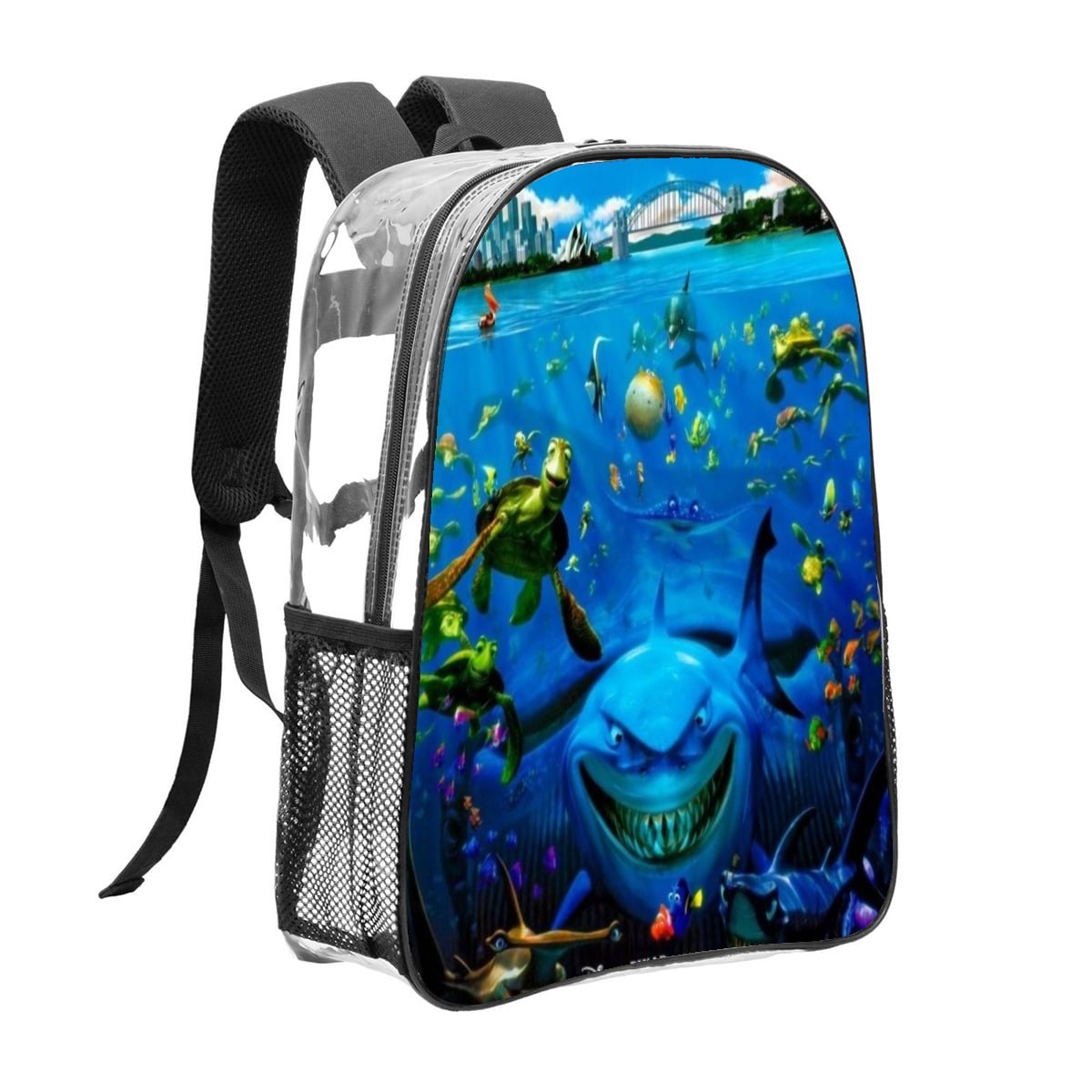 Nemo Pattern Transparent Backpack Lightweight And fashionable ...