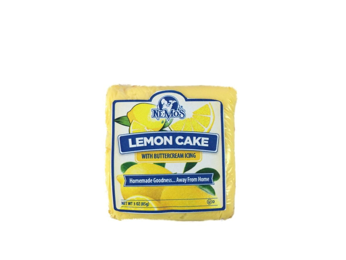 Nemo's Cake Square Lemon 36count 3oz (PACK OF 6) - Walmart.com