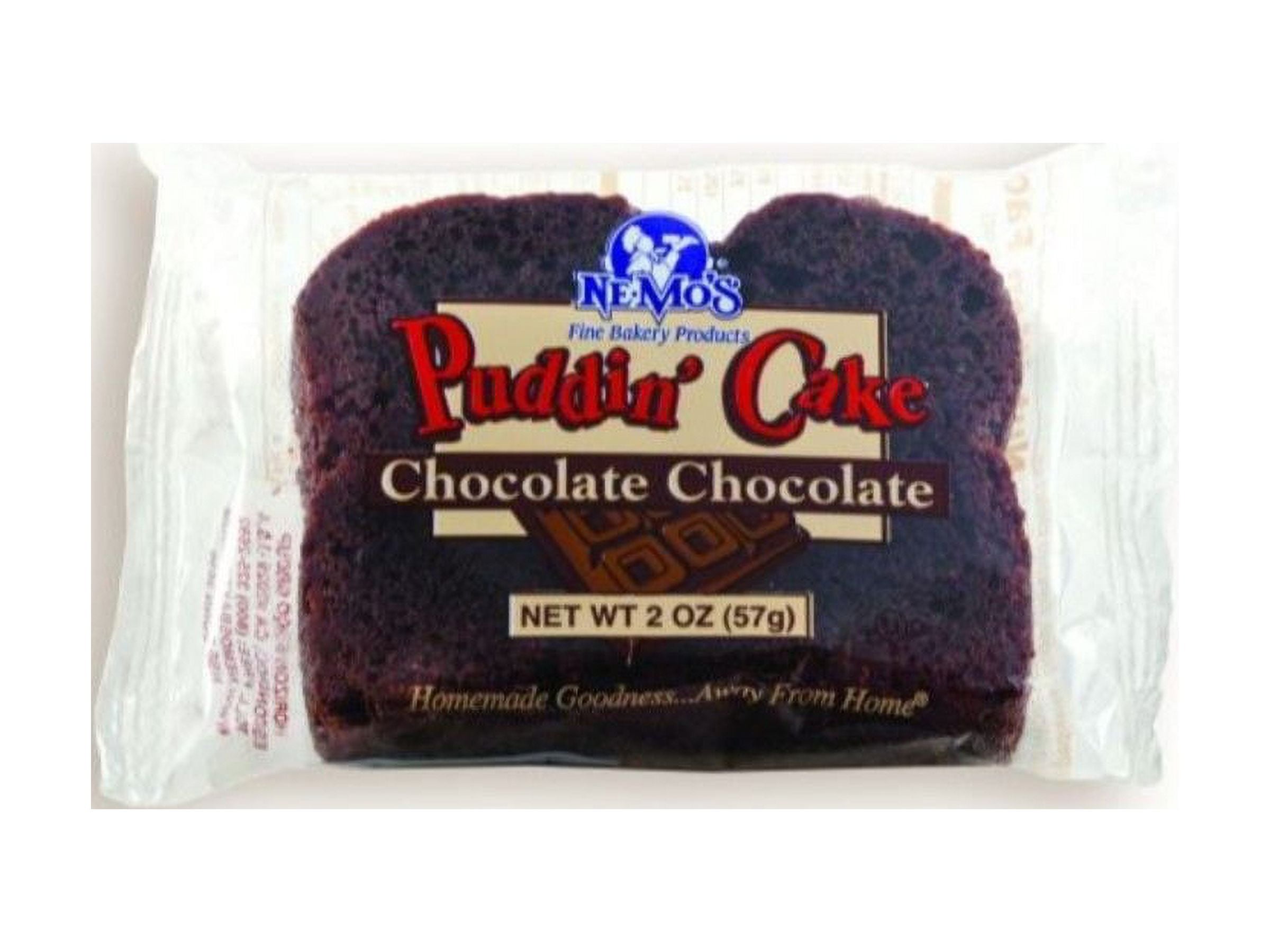 Nemo's Chocolate Pudding Cake Slice 2oz (PACK OF 36) - Walmart.com