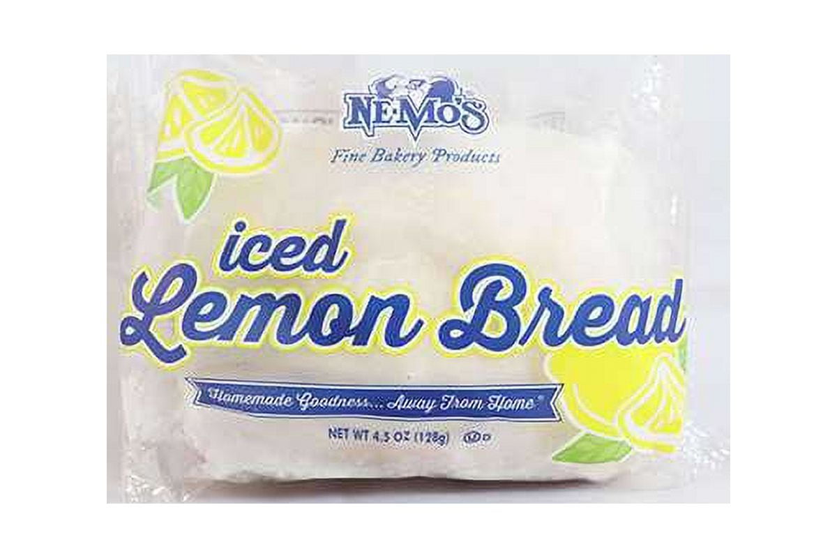 Nemos Iced Lemon Bread, 4.5 Ounce -- 12 per case - Walmart.com
