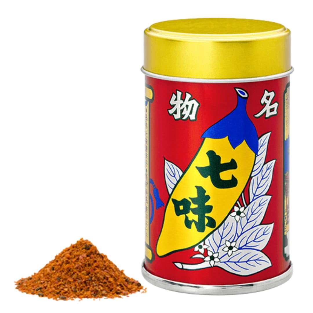 Nemoto Yawataya Isogoro Shichimi CCF19 Togarashi 0.5 oz.(14g),Shichimi ...