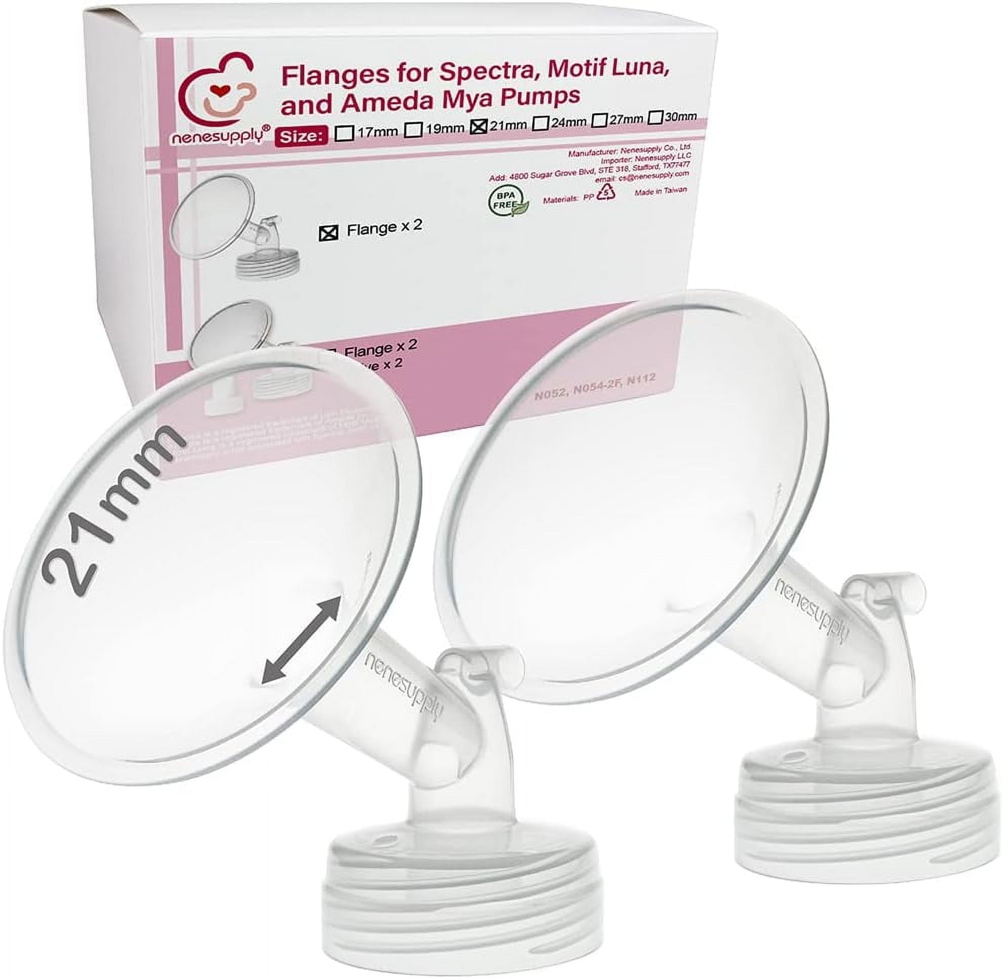 Nen'supply 21mm Flange Compatible with Spectra S2 Spectra S1 Breastpump ...