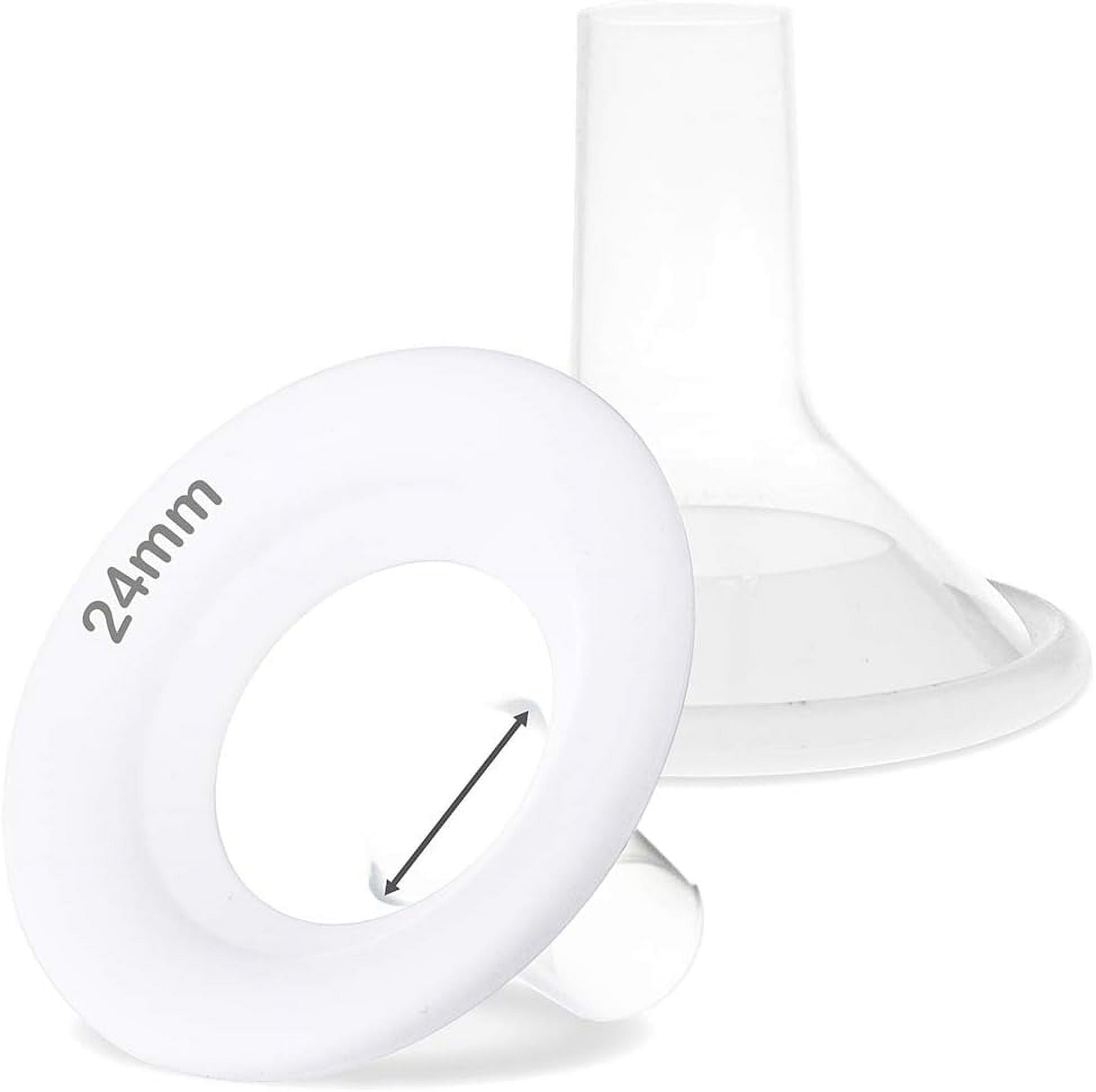 Nenesupply 24mm Soft Flange Compatible with Medela Breast Pump Parts ...