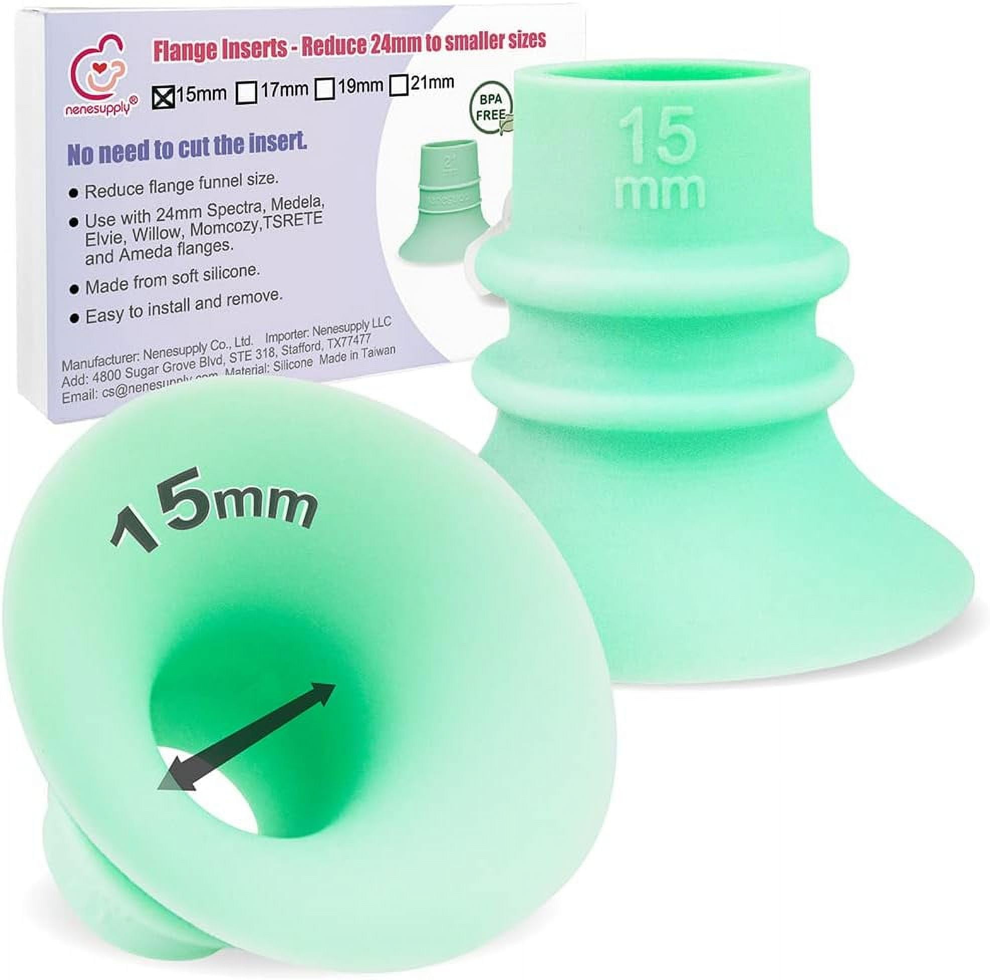 Nenesupply 2nd Generation 15mm Flange Inserts Compatible with 24mm ...