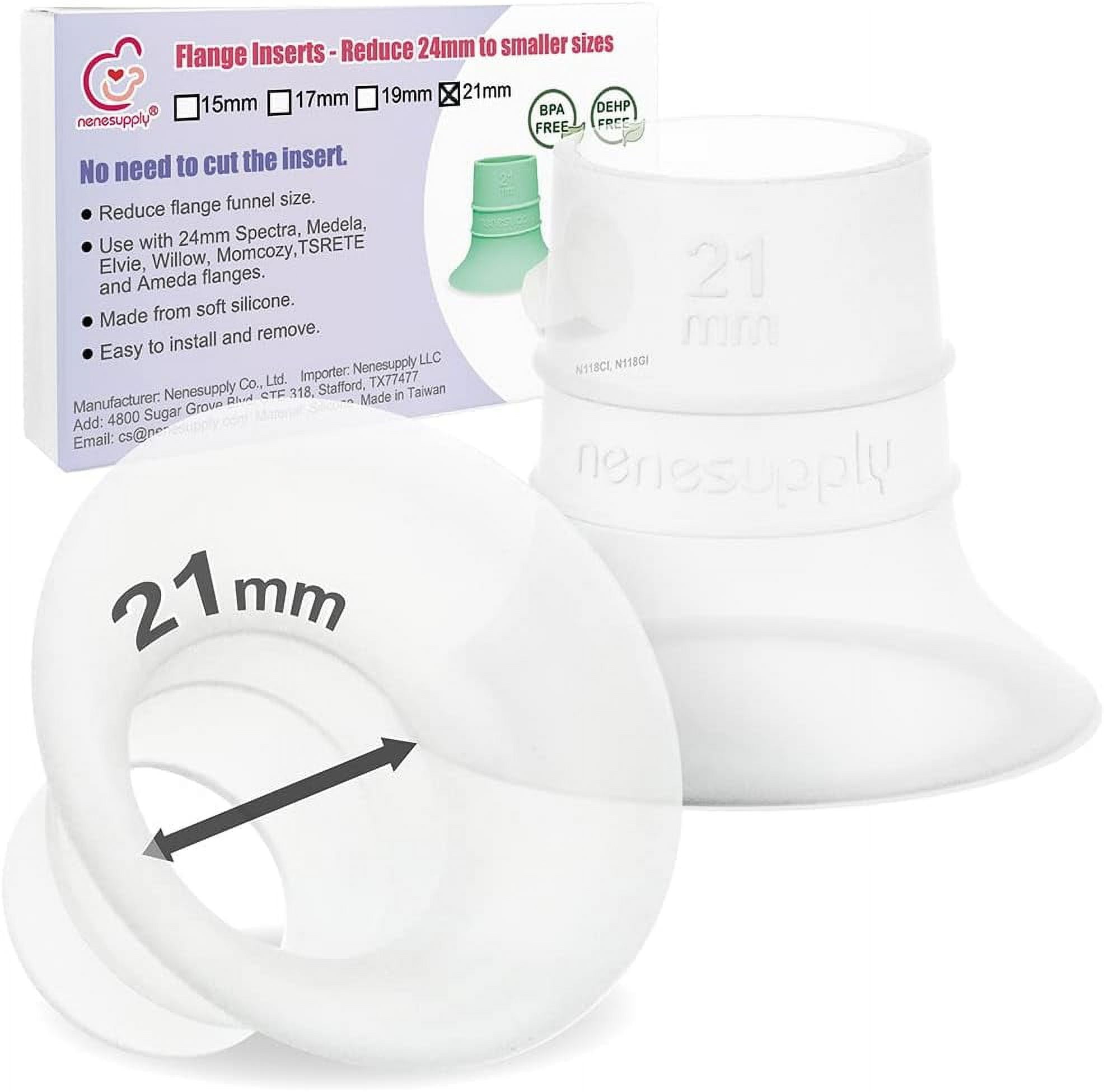 Nenesupply 2nd Generation 21mm Flange Inserts Compatible with 24mm ...