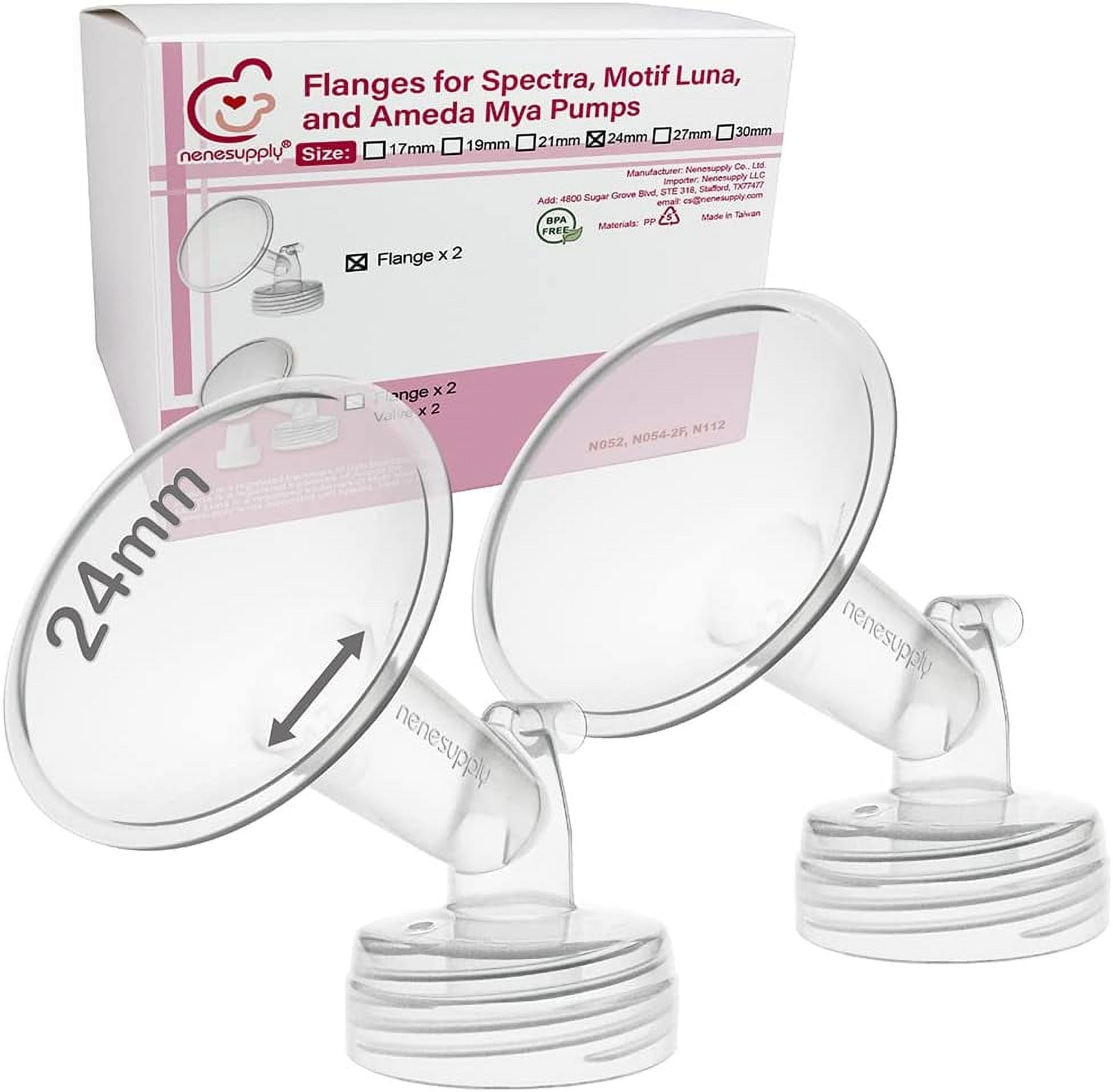 Nenesupply 2pc 24mm Flanges Compatible with Spectra S1 Spectra S2 ...