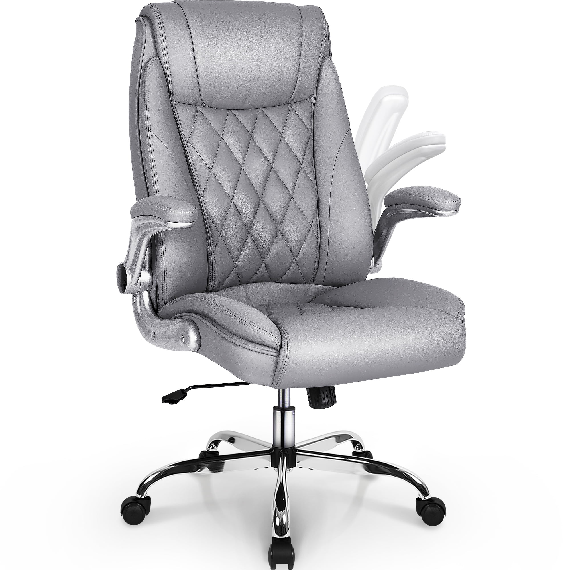 Neo Chair Chairman Ergonomic High Back Leather Computer Desk Executive ...