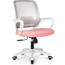 Justice Swivel Mesh Task Office Chair, Rainbow Tie Dye Pink - Walmart.com