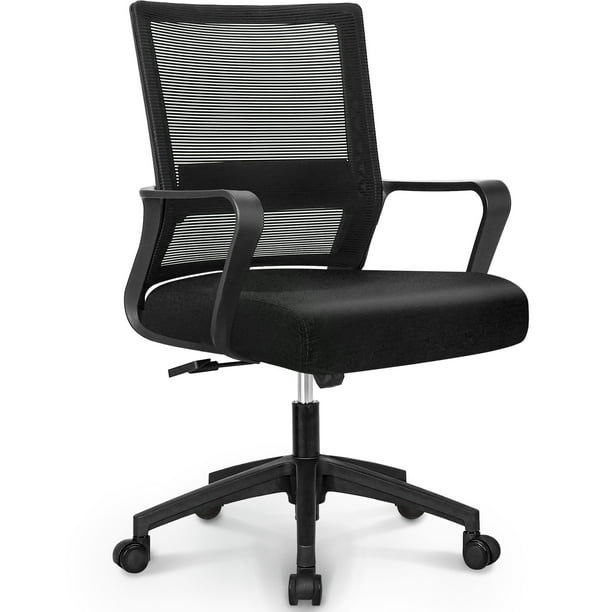 Neo Chair MB-7 Ergonomic Mid Back Adjustable Mesh Home Office Computer ...