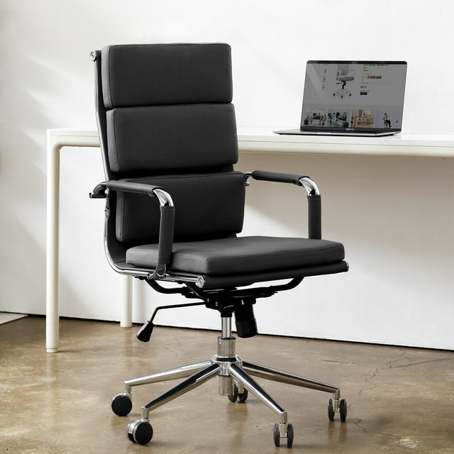 Neo Chair Mid Century Modern Conference Chair High-Back Cushioned ...