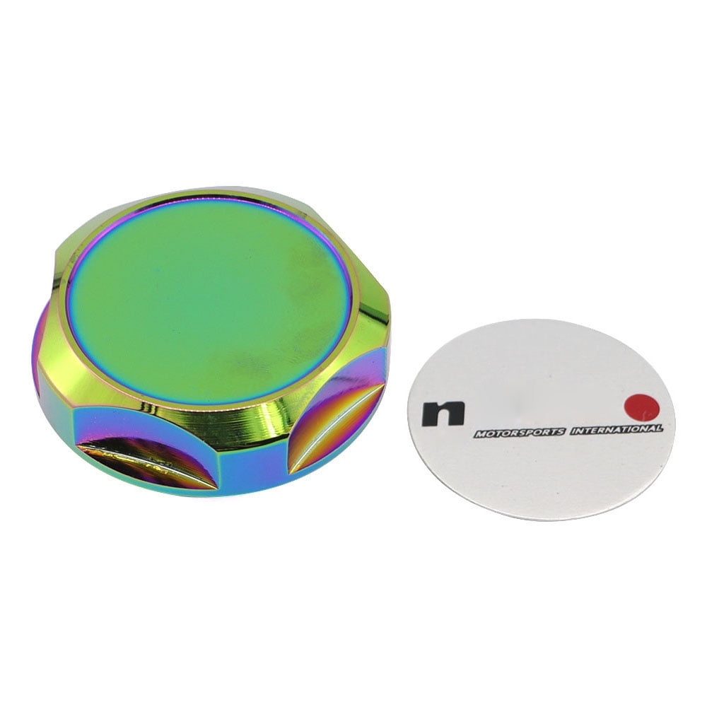 Neo Chrome-CNC Aluminum Engine Oil Cap, 32mm, For Nissan - Walmart.com